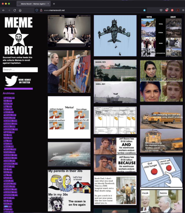 Meme Revolt – noel douglas